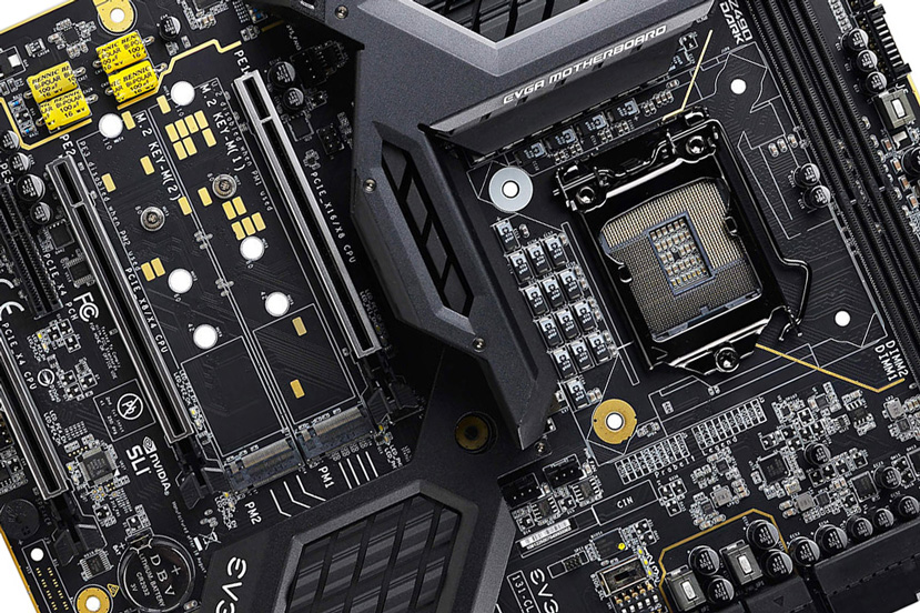 La EVGA Z490 DARK llega con una disposición rotada 90 grados para ...