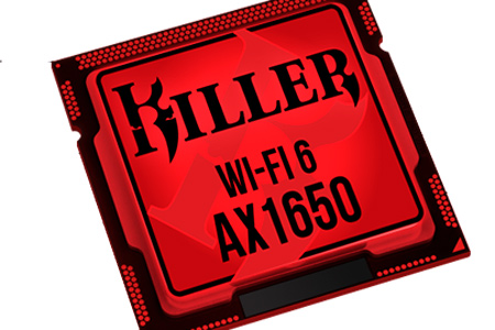 La tarjeta de red Killer AX1650 integra un chip de Intel con WiFi 6 ...