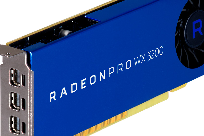 AMD Radeon Pro WX 3200, una gráfica para estaciones de trabajo ...