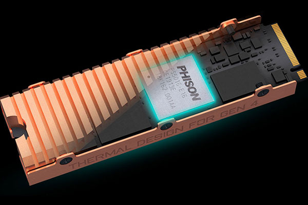 Llega la controladora SSD Phison PS5018-E18 alcanzando hasta 7 GBps y ...