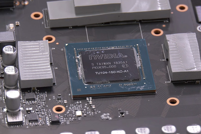 Las GPU en el interior de las EVGA RTX 2060 KO son TU104 pertenecientes ...