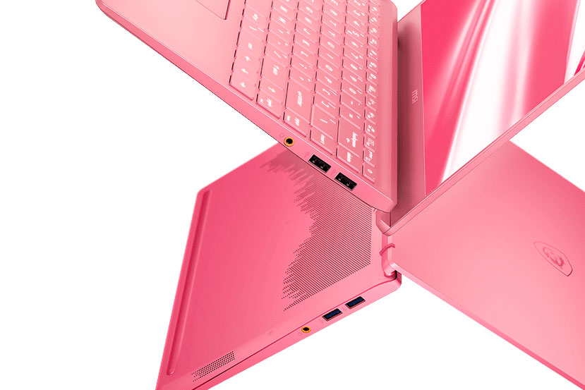 MSI tiñe de rosa su portátil Limited Edition Rose Pink Prestige 14 con ...